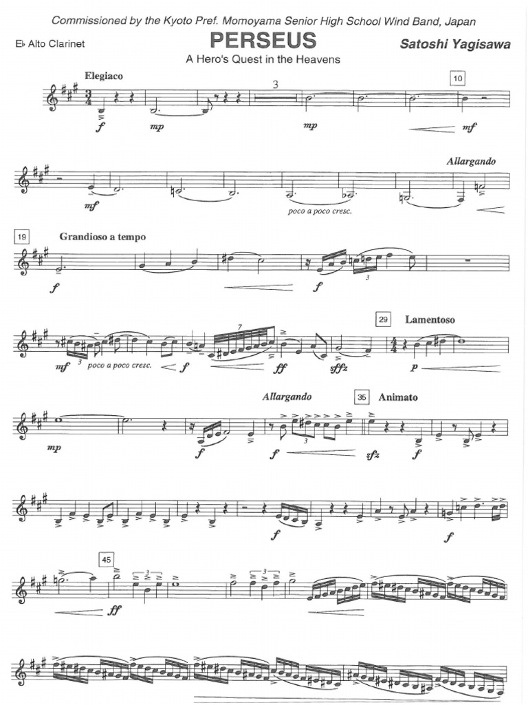 Perseus - Yagisawa - Parts | PDF