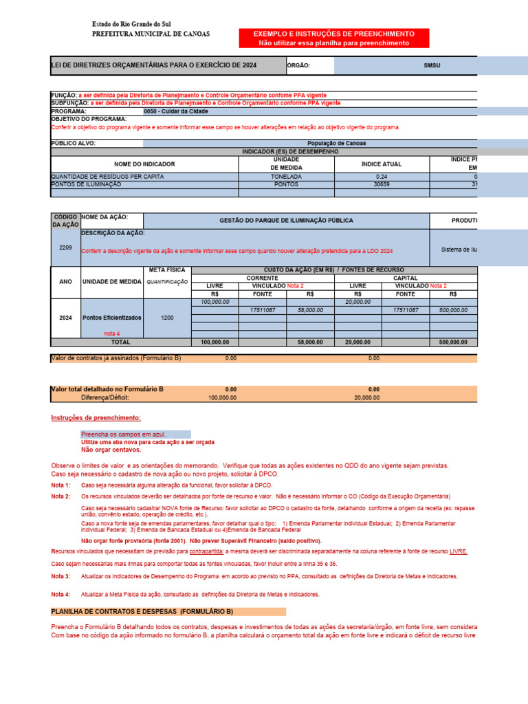 Formulário - Ldo 2024 - 15 | PDF