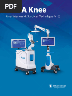 Mako Tka Surgical Guide | PDF | Knee | Anatomical Terms Of Location