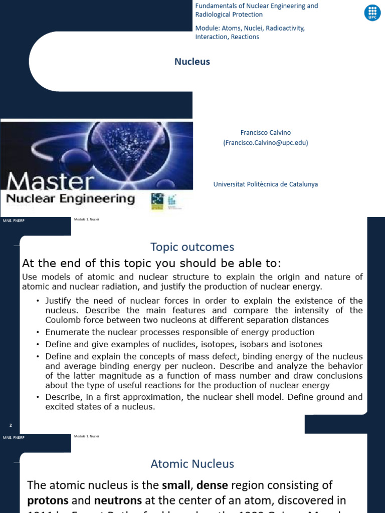 Nuclear Structure and Forces Explained | PDF