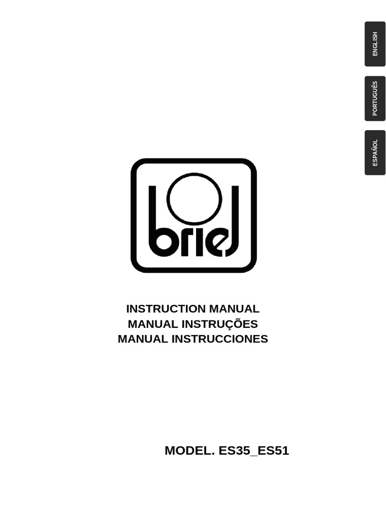 Briel Espresso Machine Manual | PDF