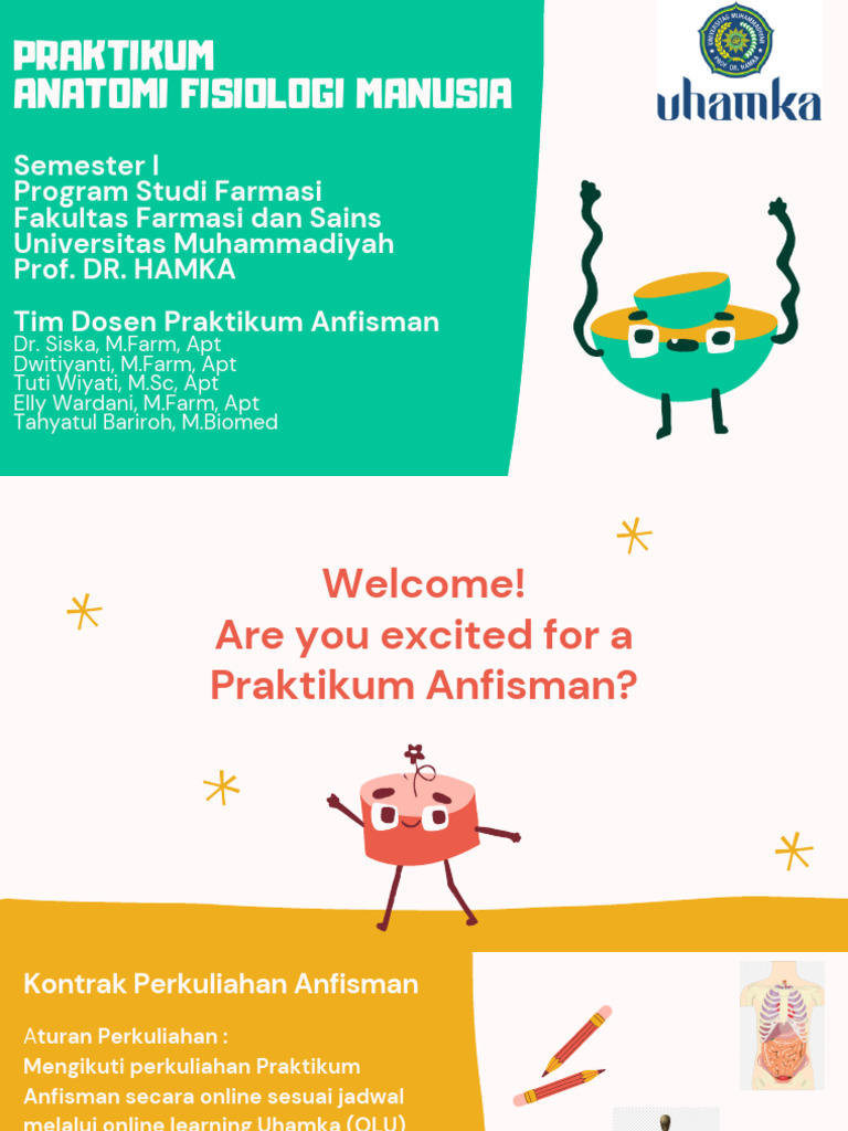 Praktikum Anatomi Fisiologi Manusia - 2020 - 2021 | PDF Praktikum Anatomi Fisiologi Manusia - 2020 - 2021 | PDF