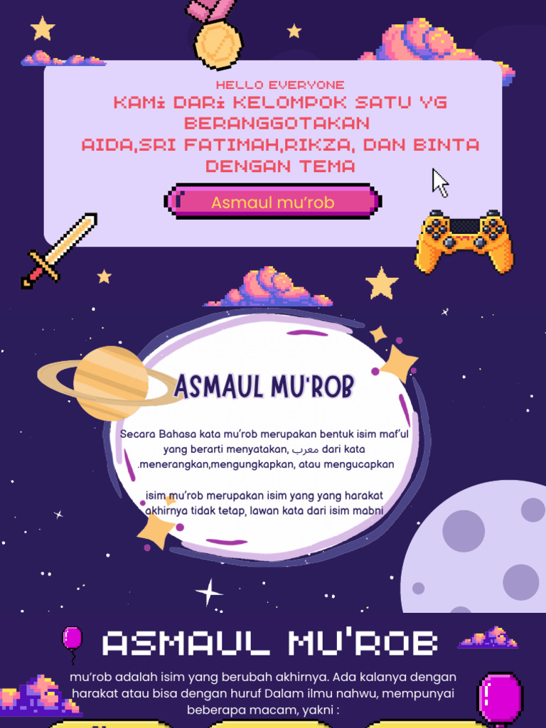 Asmaul Mu'robah | PDF