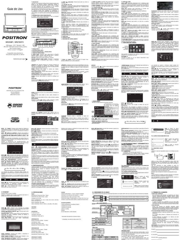 Manual sp6330 sp6730 | PDF