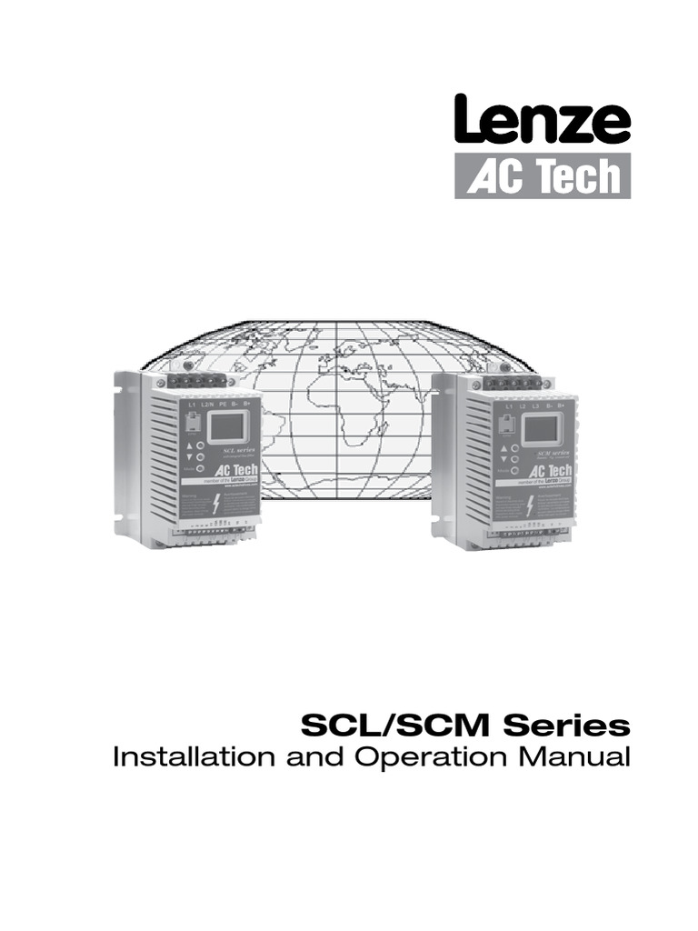 SCM SCL Instruction Manual | PDF | Electromagnetic Compatibility | Manufactured Goods