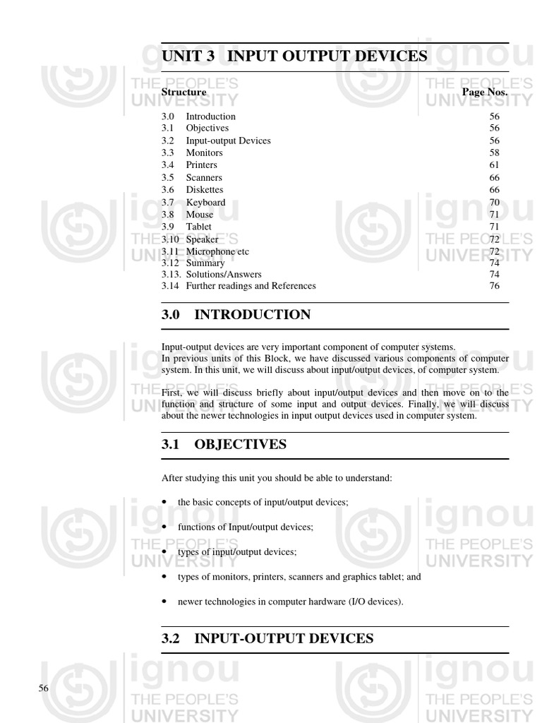 Input Output Devices | PDF | Printer (Computing) | Usb Flash Drive
