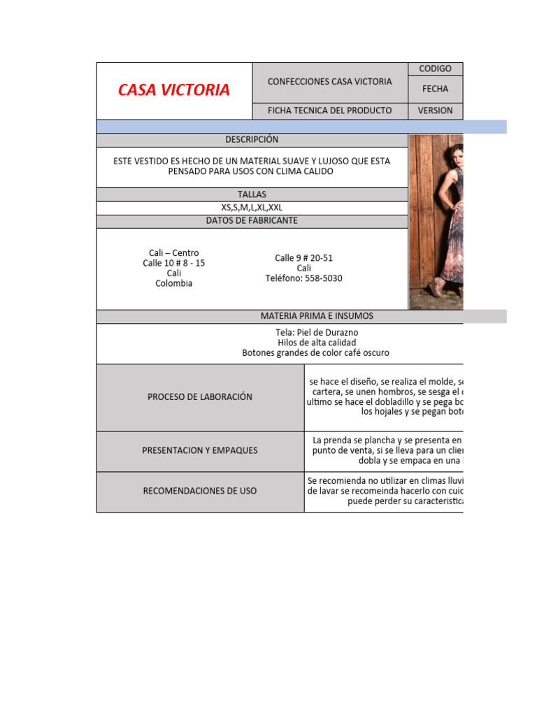 Ficha Tecnica Producto 2 1 Pdf