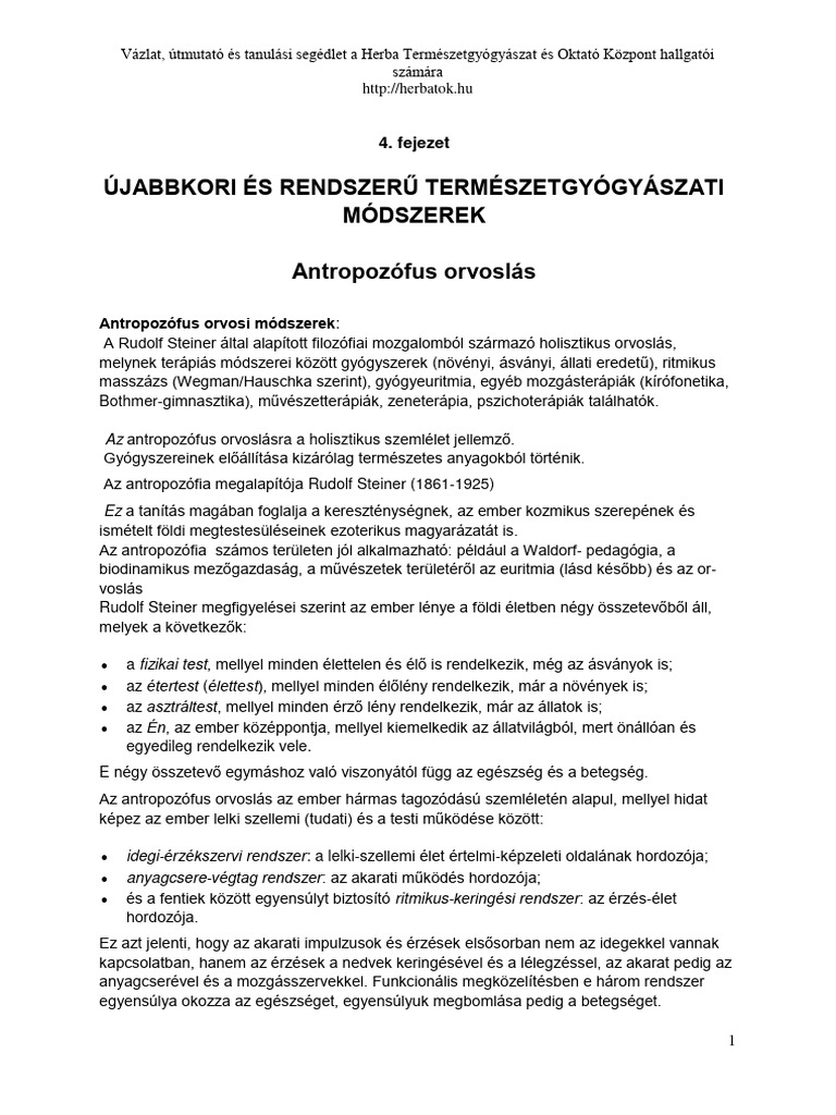 4.9.újabbkori És Rendszerszerű Tgy Módszerek | PDF