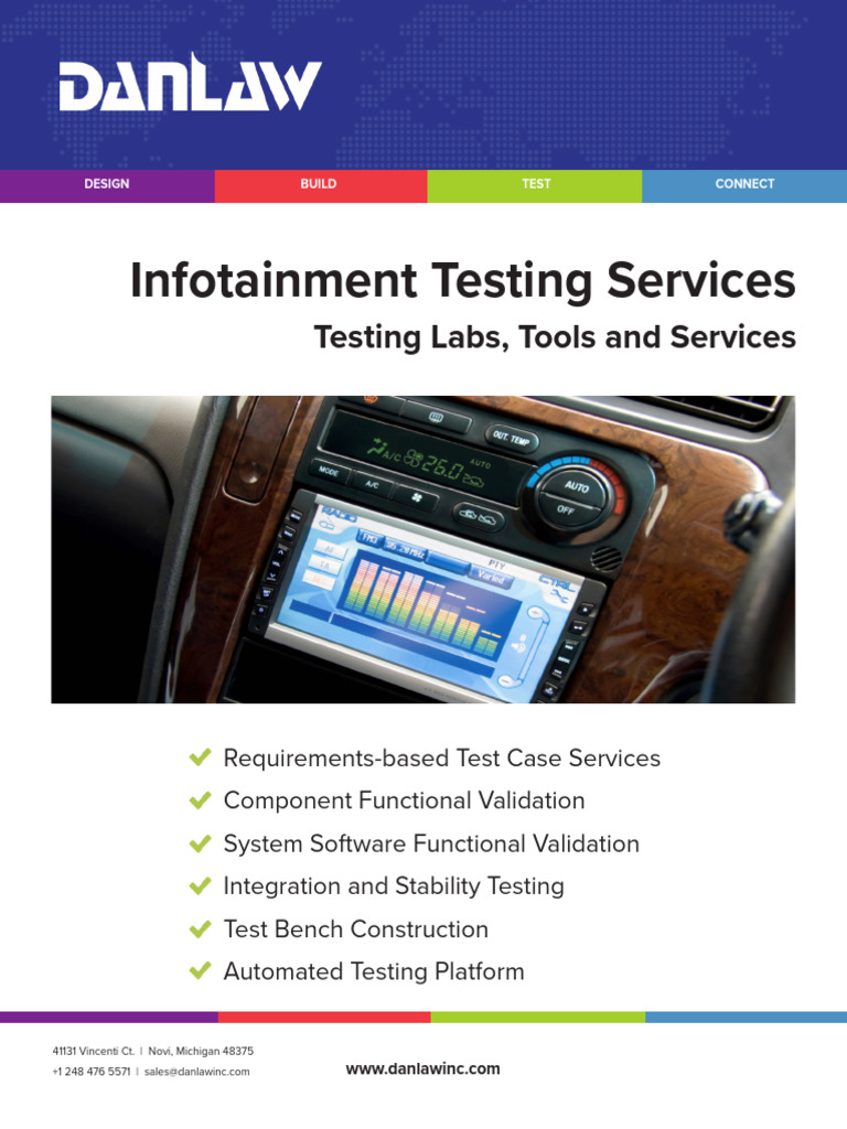 B InfotainmentTesting | PDF | Automation | Software