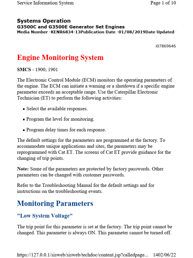 Engine Monitoring System | PDF | Turbocharger | Engines