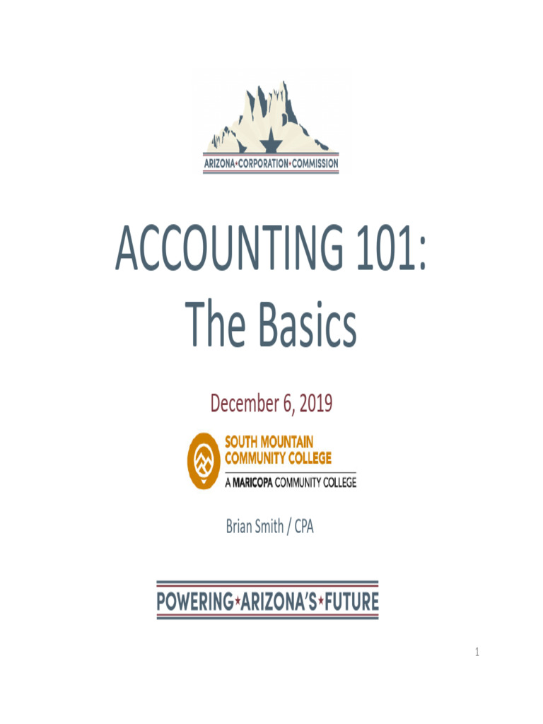 02 Lecture Two Accounting 101 | PDF | Debits And Credits | Expense