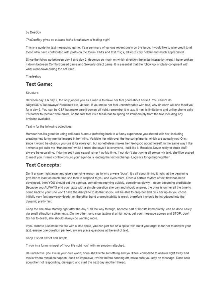 Ultimate Text Game | PDF | Self-Improvement