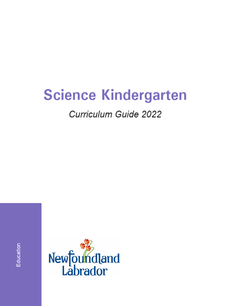 Science Kindergarten 2022 | PDF