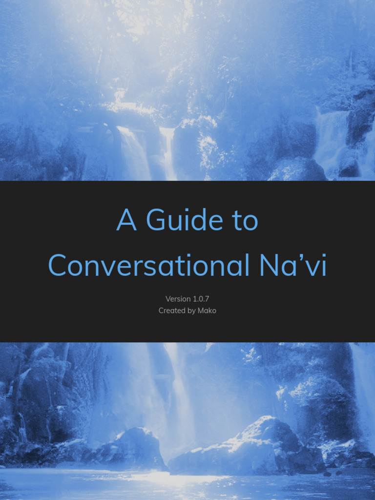 Conversational Na'vi Guide | PDF