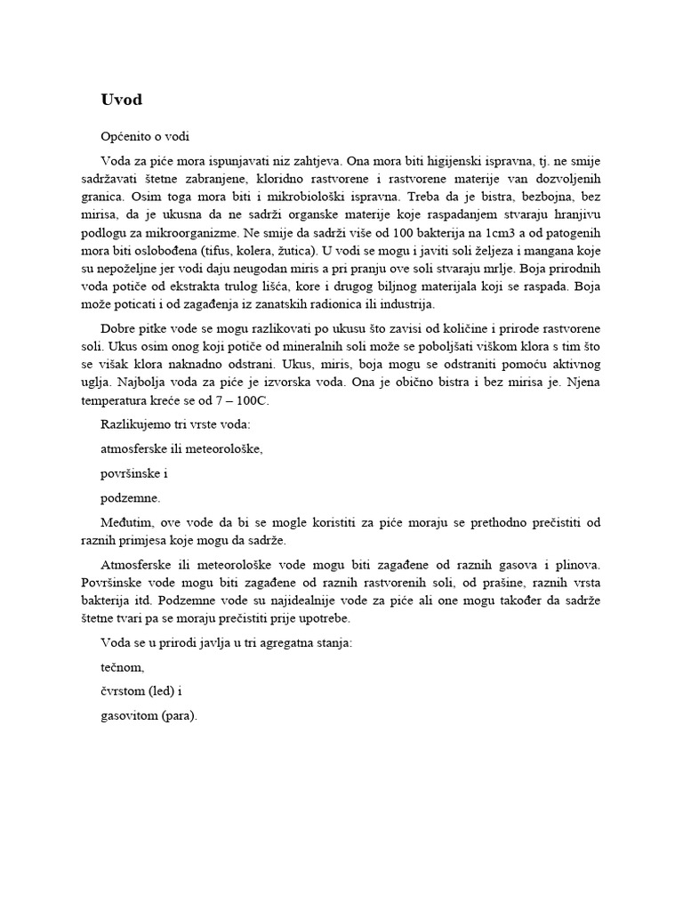 VODA (Zaglavlje, Podnoze, Brojstranica) | PDF