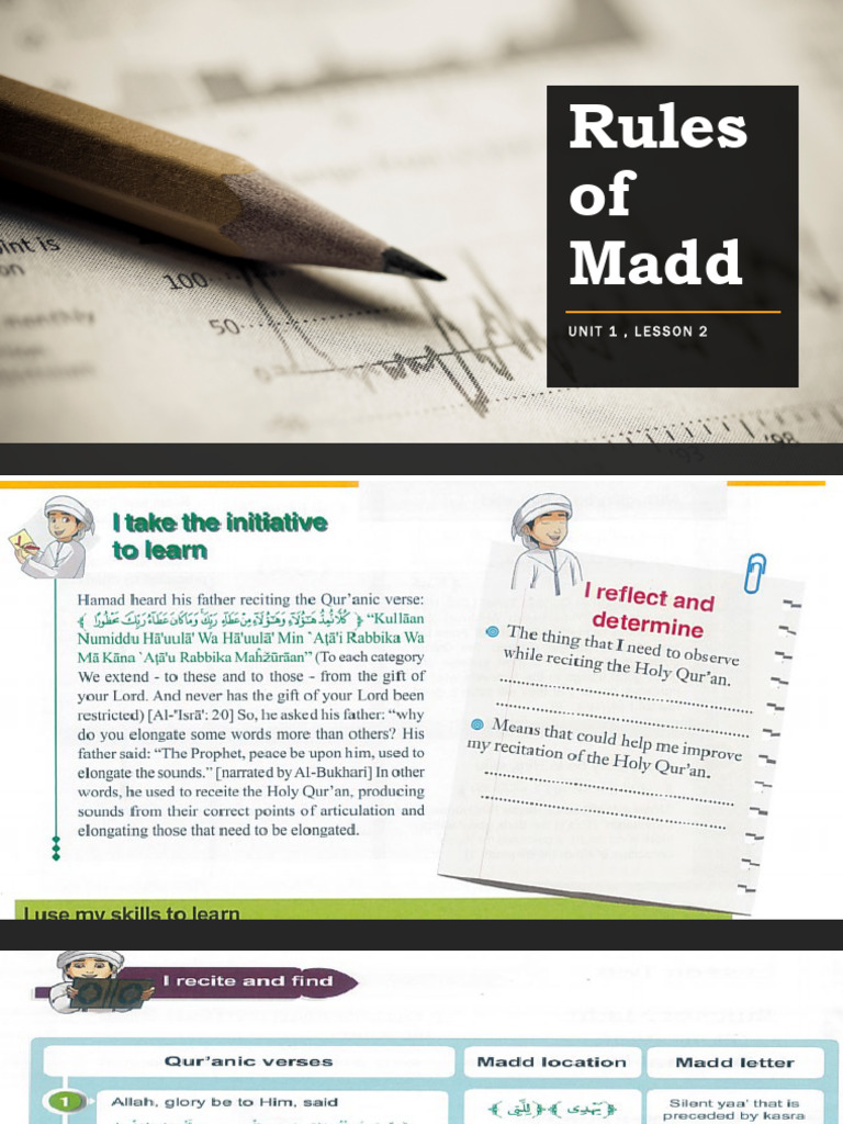Unit 1 Lesson Two (Rules of Madd) (Notes) | PDF | Home & Garden