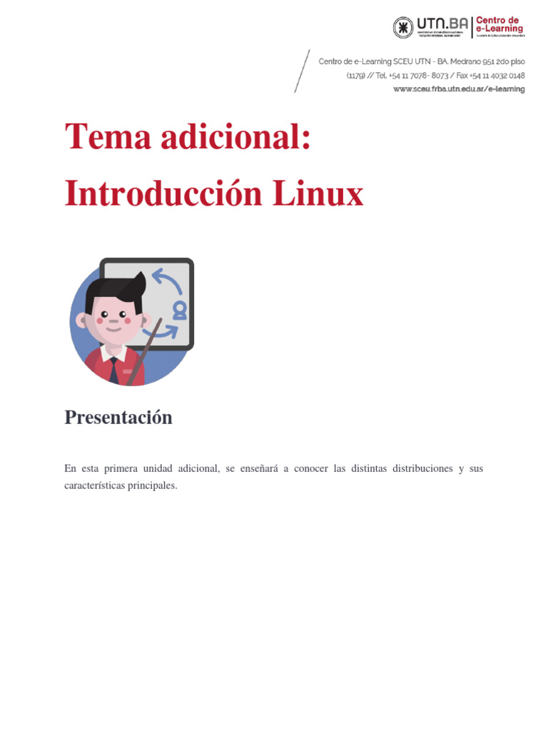 Módulo2 - Unidad 1 - Introducción - Linux | PDF