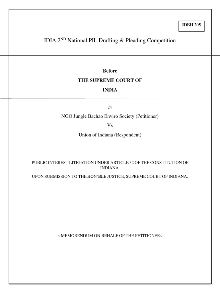 Pil Competition | PDF