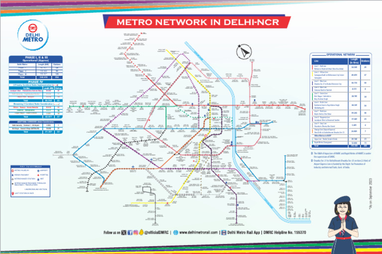 Network Map Final Hindi English Pdf.019512a8 | PDF | Rail Transport ...