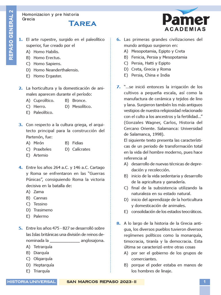 T HU Repaso General 2 | PDF