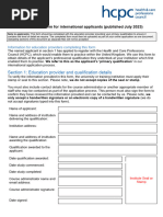 CORU Declaration | PDF
