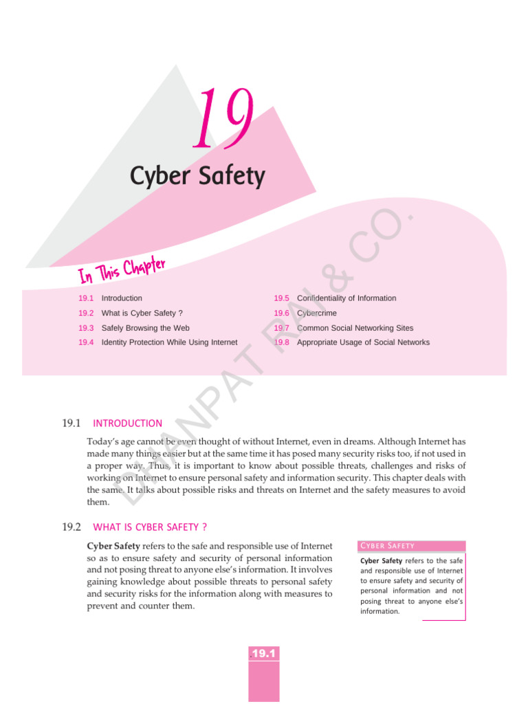 Unit 4-1 Cyber Safety | PDF | Http Cookie | Cybercrime