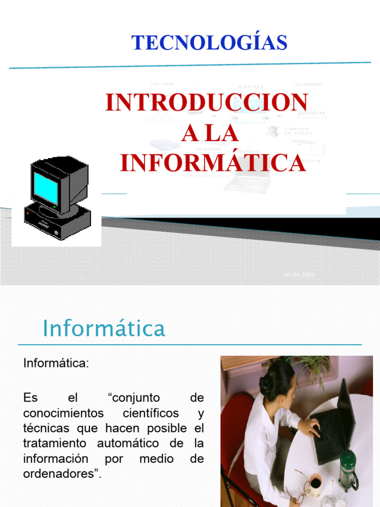 Introducción a La Informática | PDF