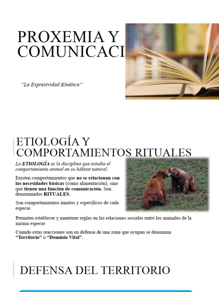 Proxemia y Comunicación | PDF | Comportamiento | Ciencias del ...