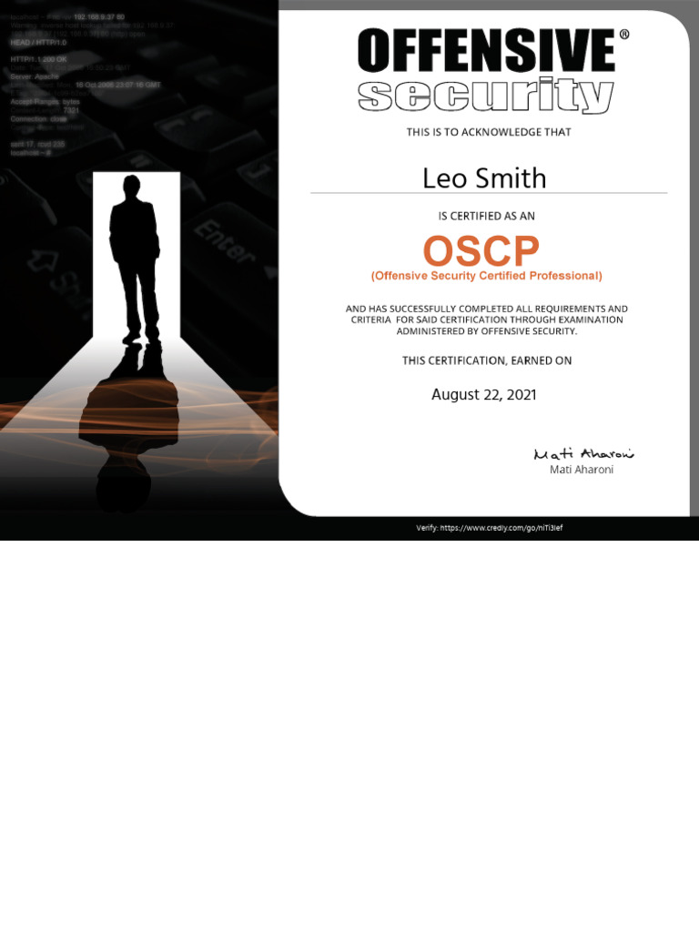 Oscp Os 101 51974 | PDF