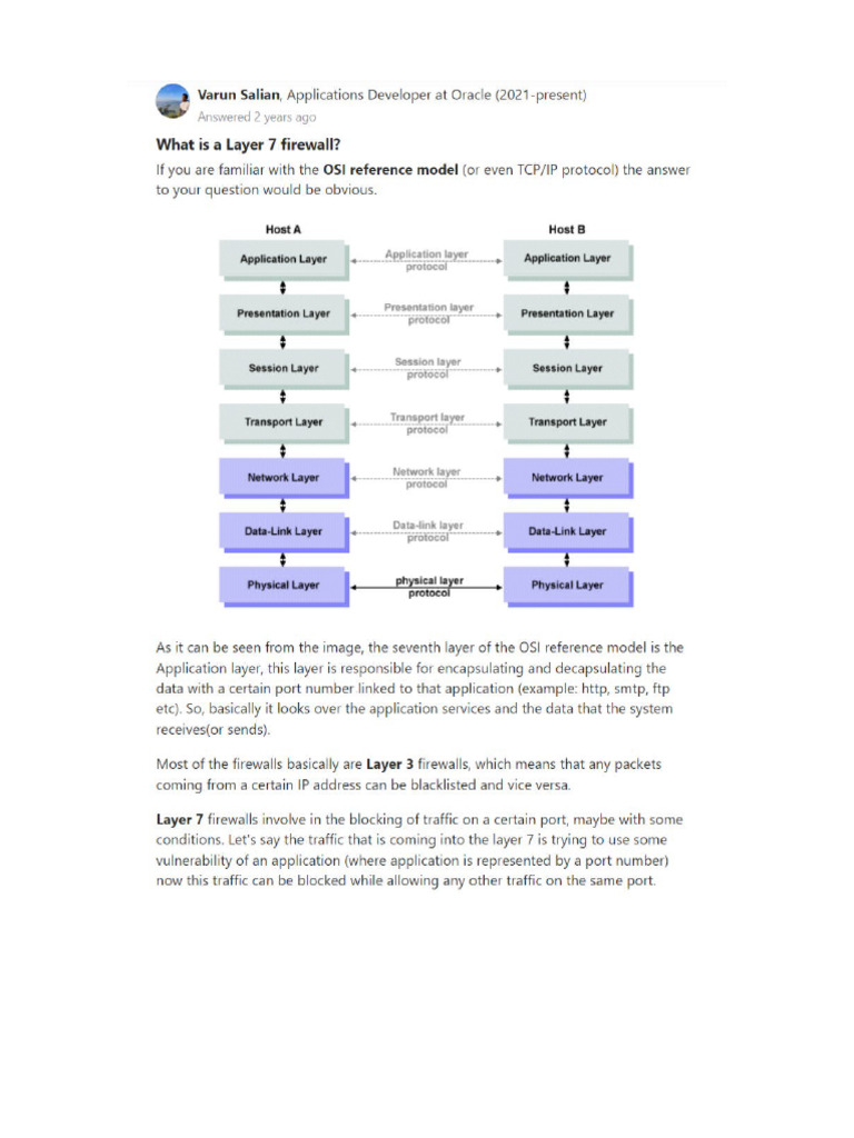 Firewalls and ACLs | PDF