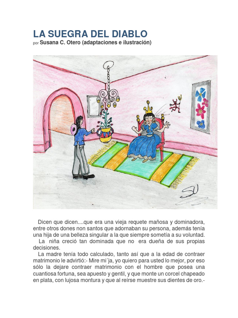 La Suegra del Diablo: Cuento Completo | PDF | Novela negra, policíaca y suspenso
