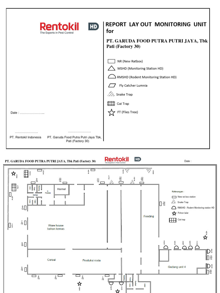 Layout PT Garuda Food Putra Putri Jaya, TBK Pati (Factory C) - All Area ...