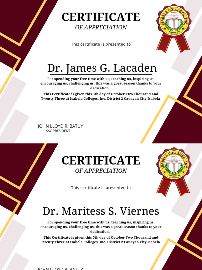 CERTIFICATE | PDF
