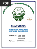 Grade 9th Marksheet | PDF