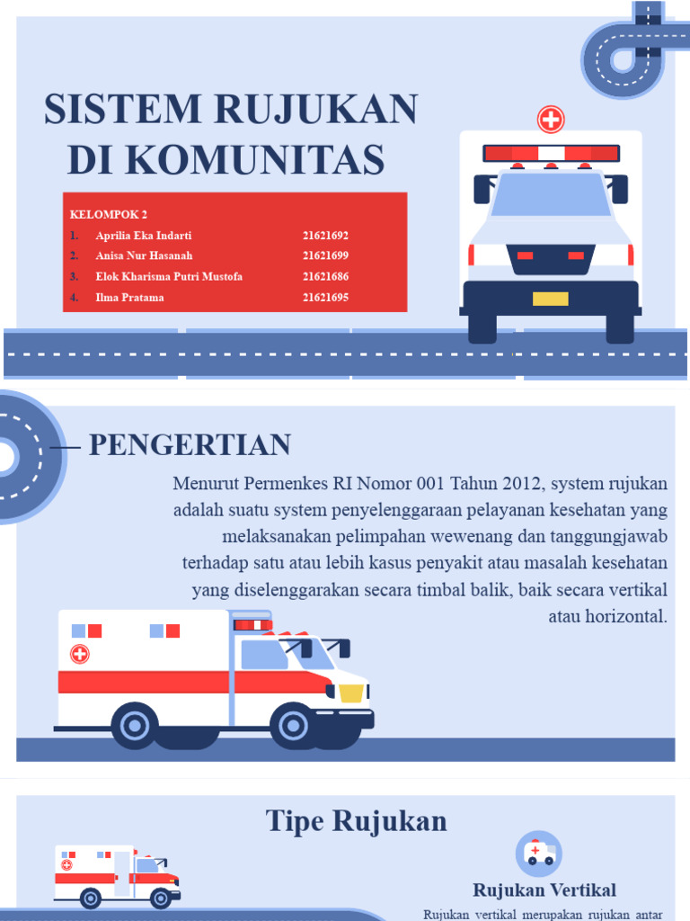 Rujukan Vertikal dan Horizontal Kesehatan | PDF