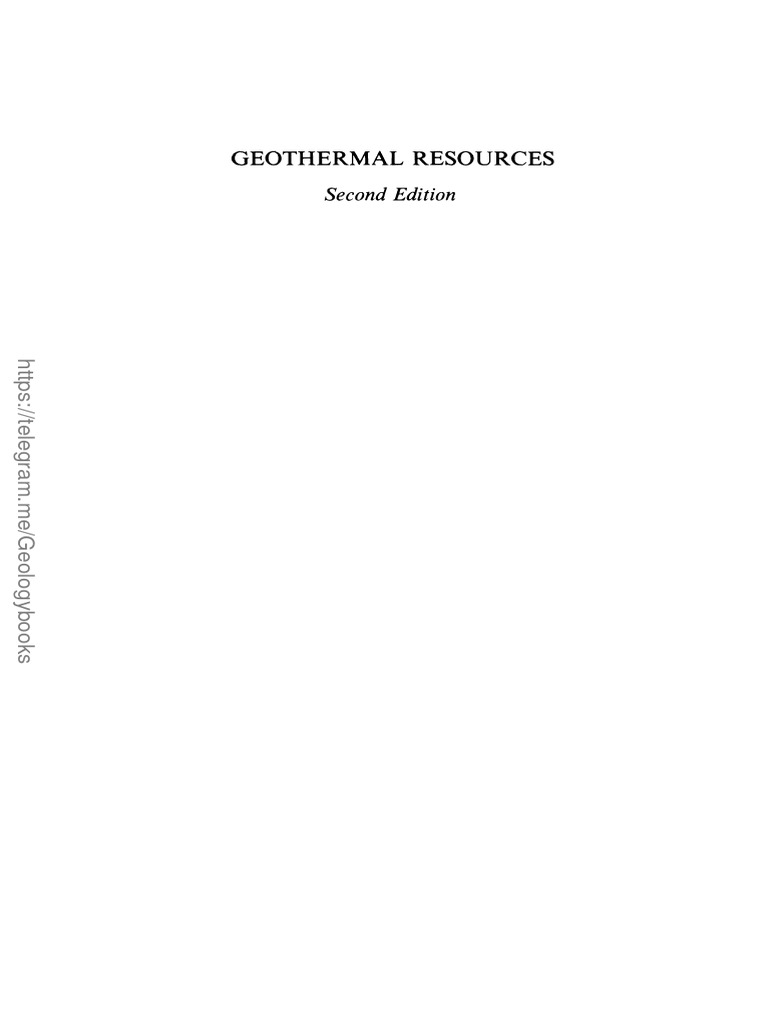 Geothermal Resources | PDF