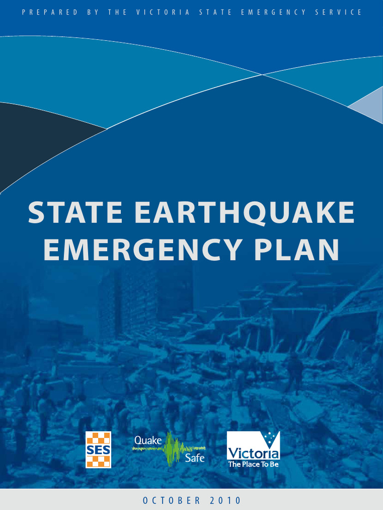 State+Earthquake+Emergency+Plan 1.0 Small | PDF | Emergency | Earthquakes