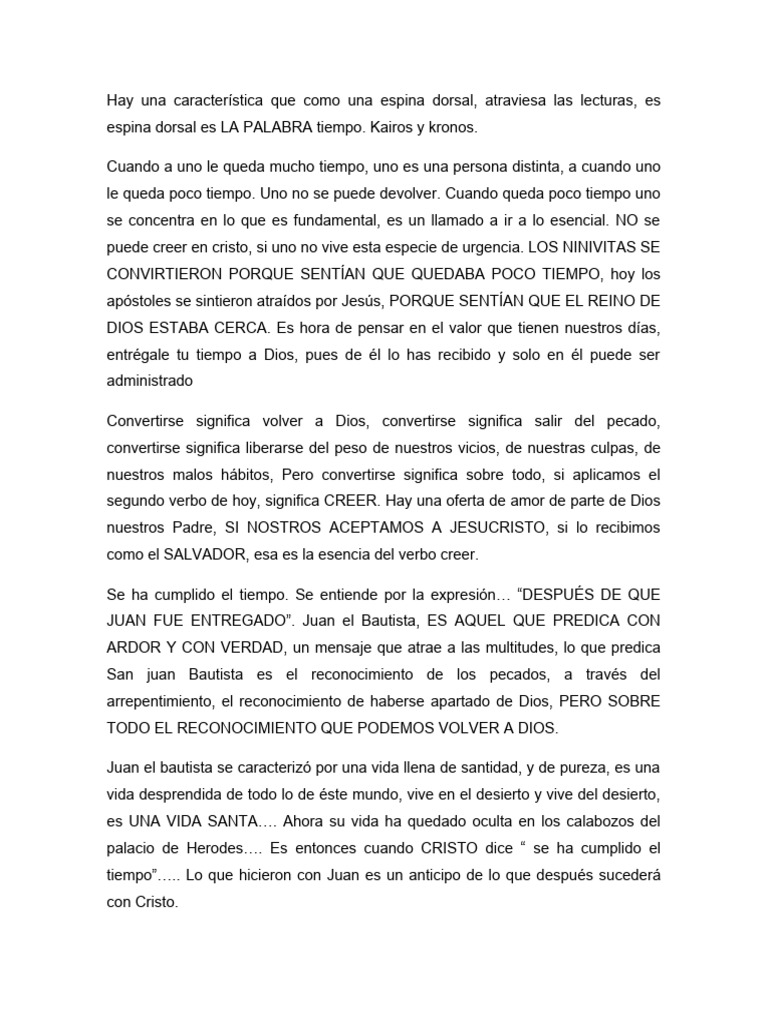 Conversion | PDF | Cristo (título) | Jesús