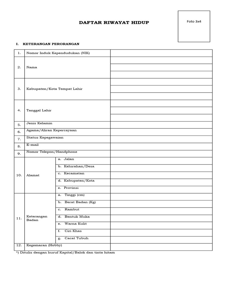 DRH Dan Surat Pernyataan | PDF | Hukum