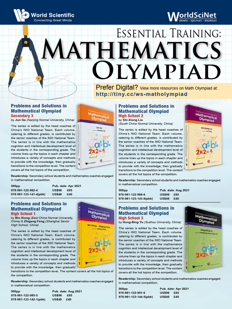 Essential Training Mathematics Olympiad | PDF