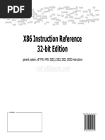 Cortex M7 Instruction Set | PDF | Computer Architecture | Central Processing Unit