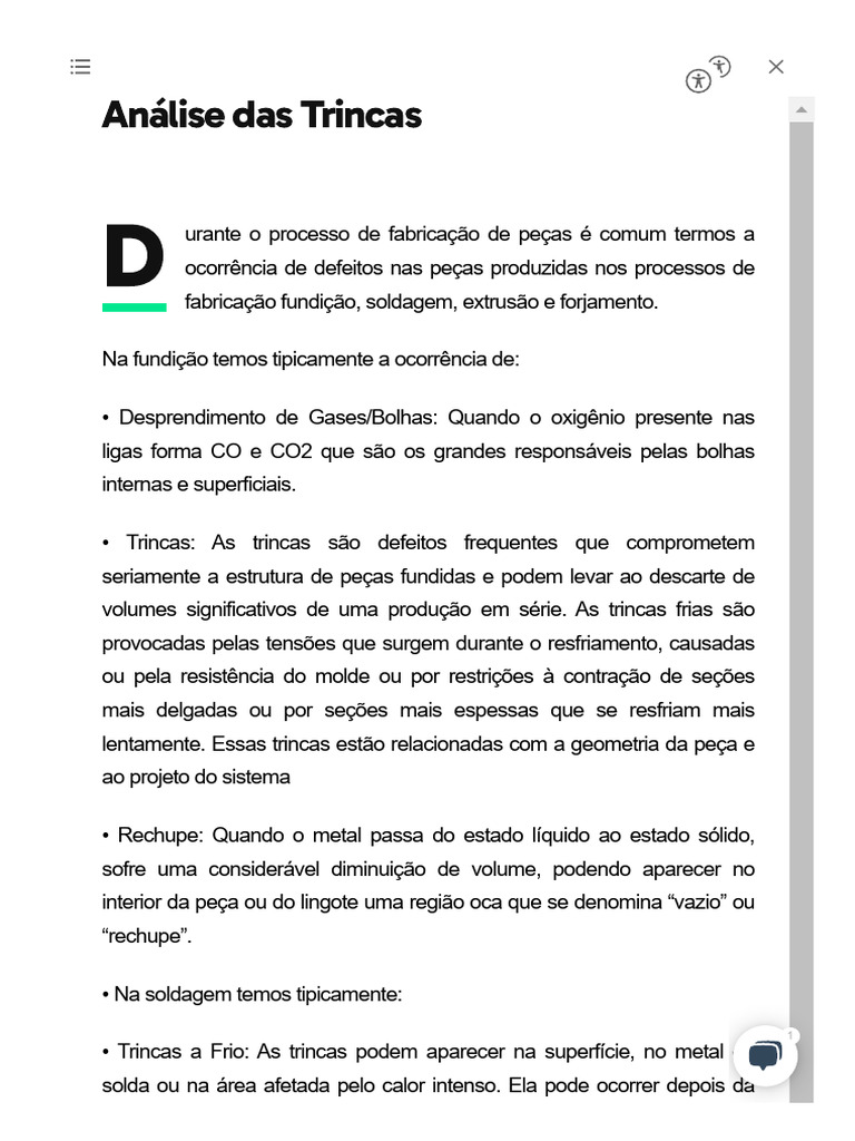 03 - Análise Das Trincas | PDF | Magnetismo | Pressão