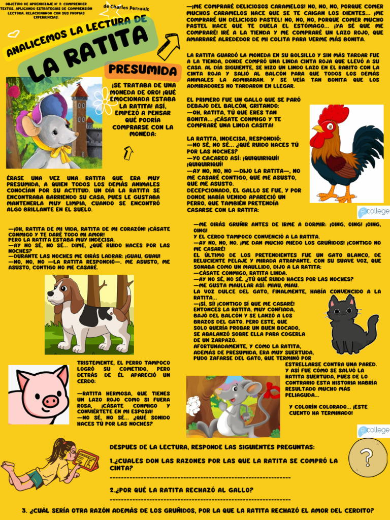 La Ratita Presumida | PDF