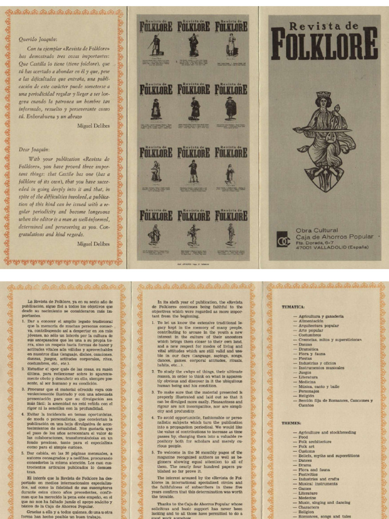 Revista Folklore (1986) | PDF