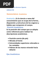 Términos de Lateralidad en Anatomía | PDF | Términos anatómicos de ...