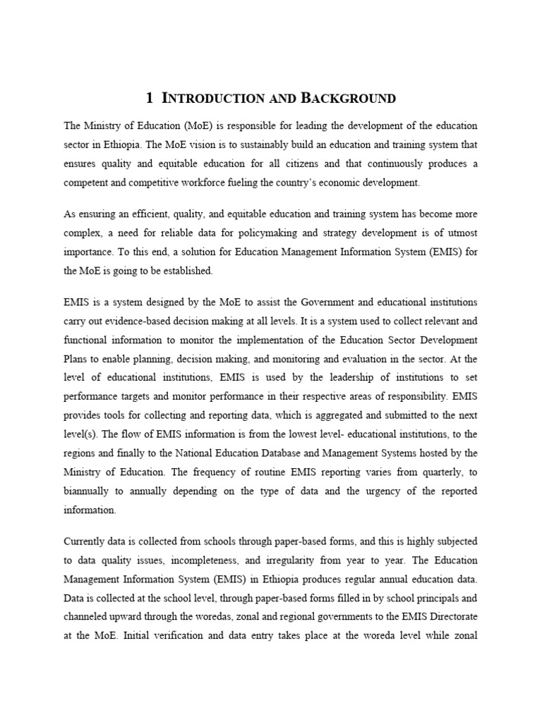 introduction to MoE Project | PDF