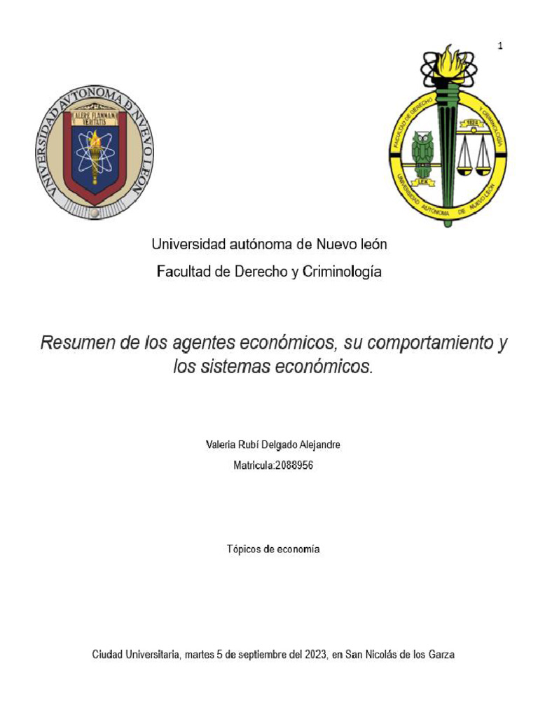 Valeria Delgado - Resumen | PDF | Finanzas y dinero