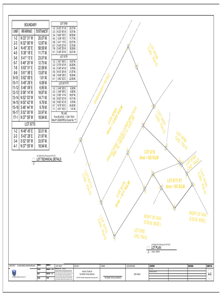 As Built Plan Final-A3 | PDF