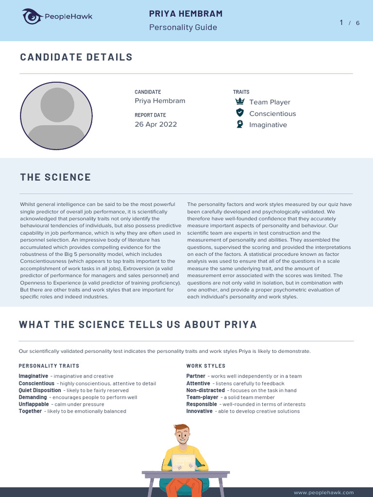 Priya-Hembram---Personality-Guide | PDF
