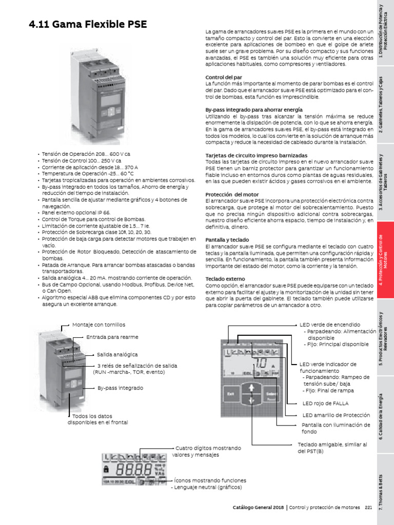 Control y Protección de Motores PSE | PDF